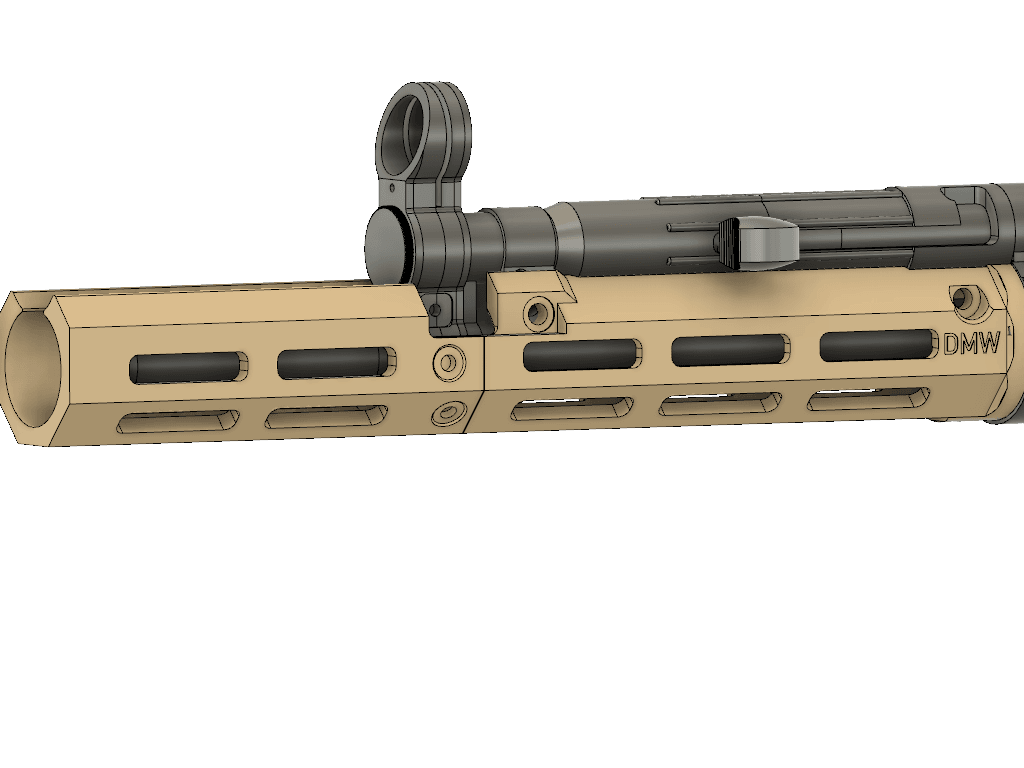 Stl File Mp5 Airsoft Octa Handguard 🔫・3d Printer Model To Download・cults